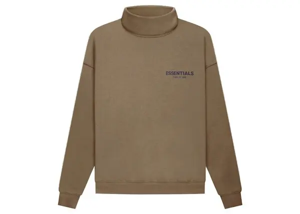 Fear Of God Essentials Pullover Mockneck - Harvest