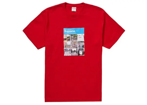Supreme Verify Tee Shirt - Red