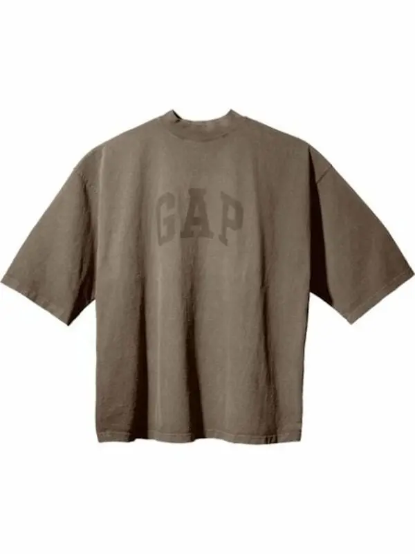 Yeezy Gap Engineered Balenciaga Dove 3/4 Sleeve T-shirt - Beige