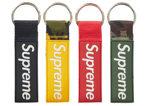 Supreme Webbing Keychain Set - Multicolor | Editorialist