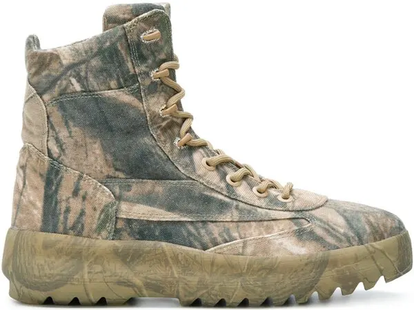 Yeezy Season 5 Canvas Boots - Camo