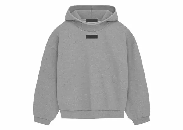 Fear Of God Essentials Pullover Hoodie - Dark Heather Oatmeal