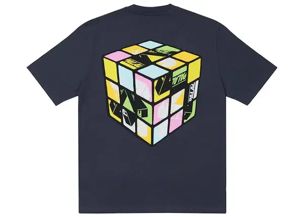 PALACE Don't Be Square T-shirt - Navy Blue