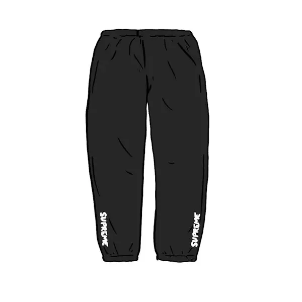 Supreme Warm Up Pant - Black