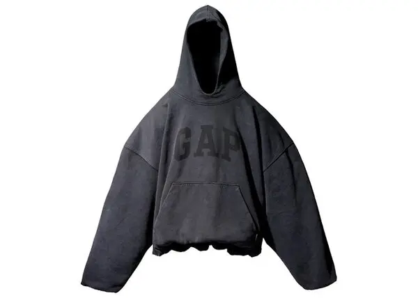 Yeezy Dove Hoodie - Washed Black