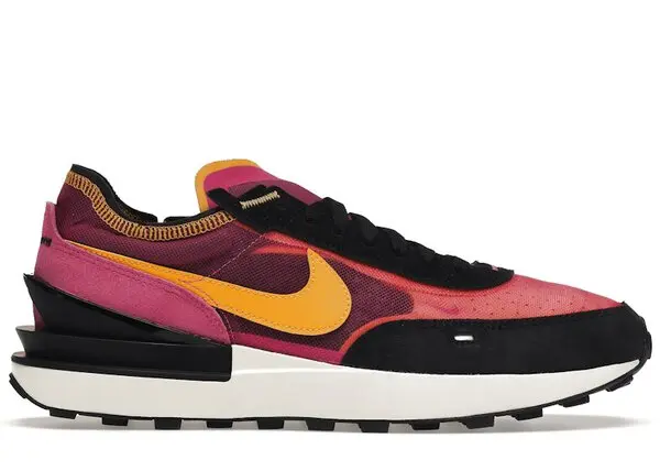 Nike Waffle One Sneakers - Active Fuchsia/university Gold/black