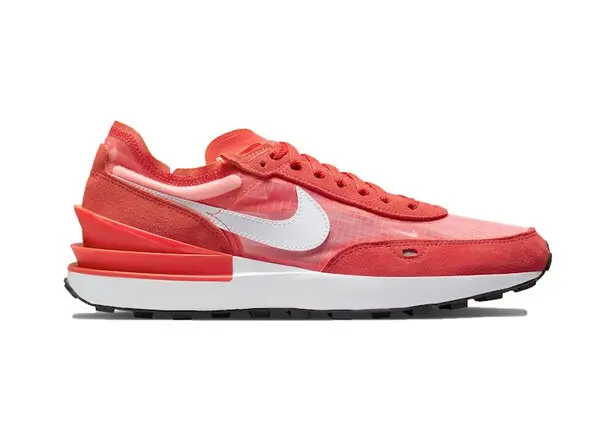 Nike Waffle One Sneakers - Crimson/white