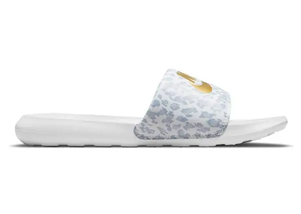 Nike Victori One Printed Slide - White/wolf Grey/pure Platinum