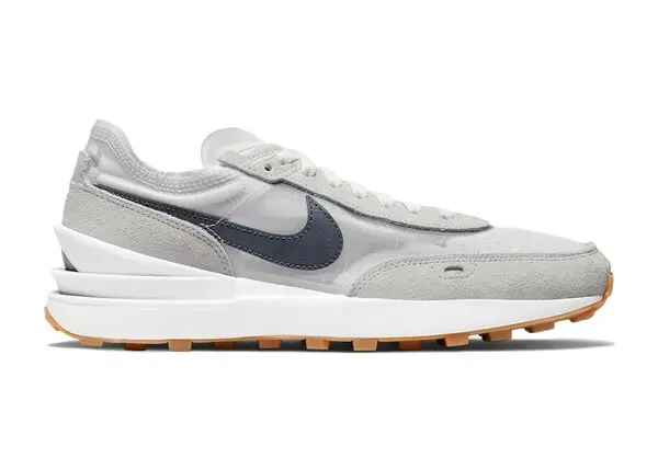Nike Waffle One Sneakers - Iris Whisper/grey Fog/gum Light Brown