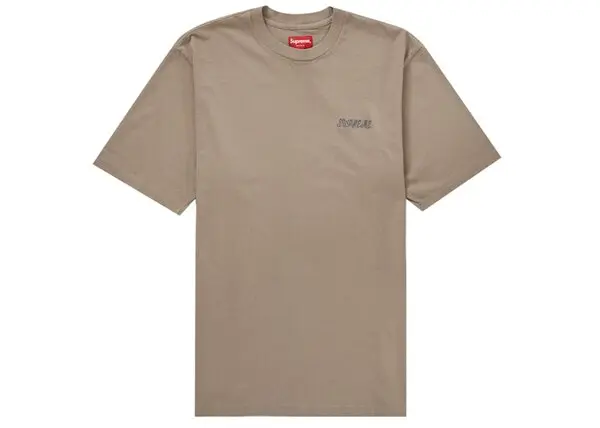 Supreme Washed Script Short Sleeve Top