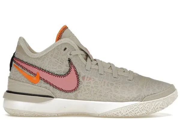 Nike Zoom Lebron Nxxt Gen Sneakers - Light Orewood Brown/coral Chalk/sesame