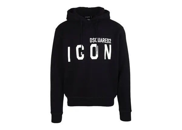 Dsquared2 Icon Cool Hoodie - Black/white
