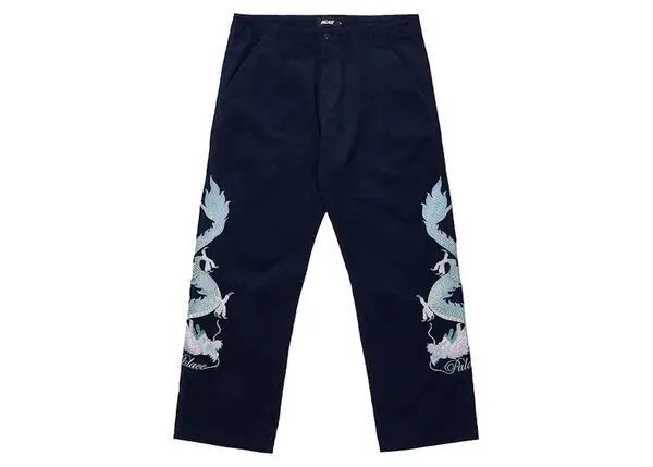 PALACE Plain Pant - Navy Blue