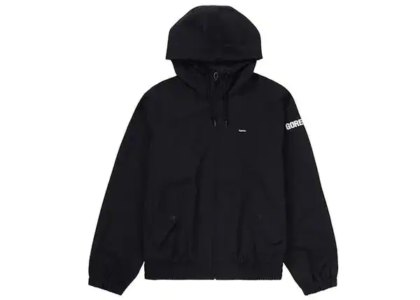 Supreme Gore-Tex Hooded Harrington Jacket - Black | Editorialist