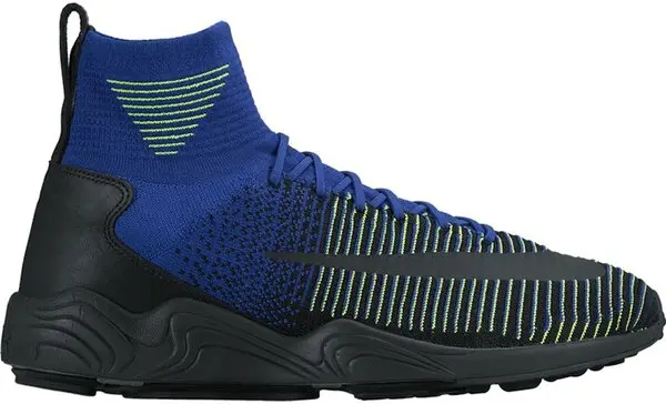 Nike Zoom Mercurial Flyknit - Deep Royal Blue/black/volt