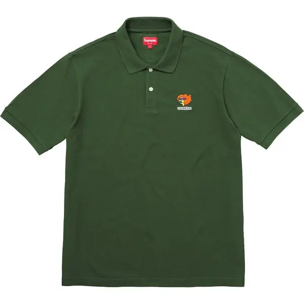 Supreme Gonz Ramm Polo Shirt - Dark Green