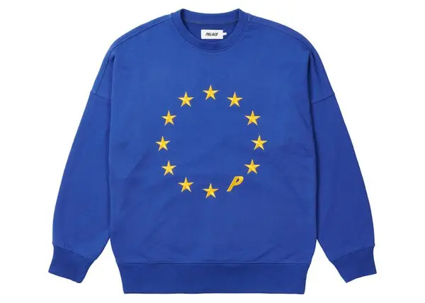 PALACE Eudon Crew - Blue