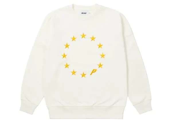 PALACE Eudon Crew - White