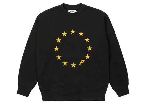 PALACE Eudon Crew - Black