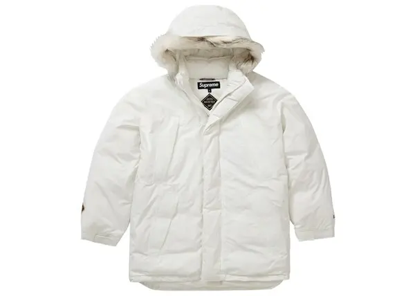 Supreme Goretex 700-fill Down Parka - White