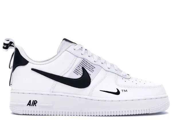 Nike Air Force 1 Low Utility Sneakers - White/black
