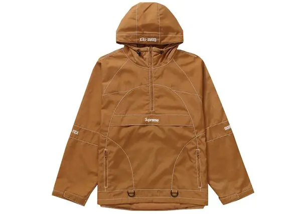 Supreme Goretex Contrast Stitch Anorak - Copper