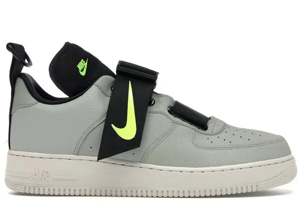 Nike Air Force 1 Low Utility Sneakers - Spruce Fog/black/volt