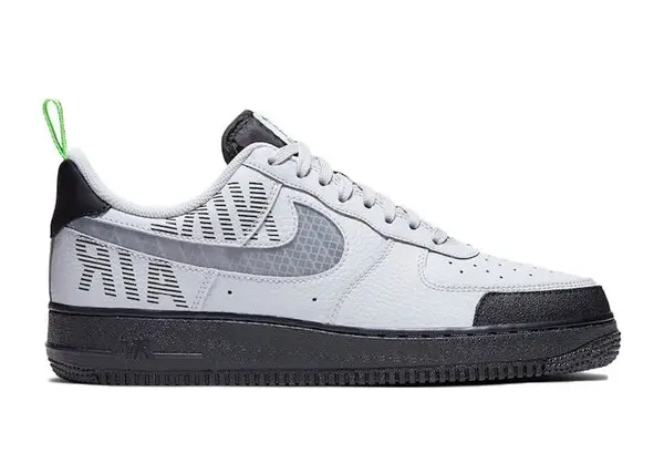 Nike Air Force 1 Low Under Construction Sneakers - Vast Grey/gunsmoke/black
