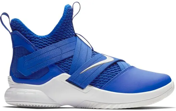 Nike Lebron Soldier 12 Sneakers - Game Royal/metallic Silver/white