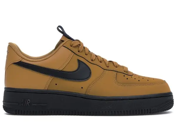 Nike Force 1 Low - Wheat/midnight Navy Blue/black