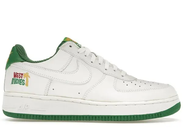 Nike Air Force 1 Low West Indies Sneakers - White/classic Green
