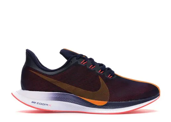 Nike Zoom Pegasus 35 Turbo - Blackened Blue/orange Peel/flash Crimson