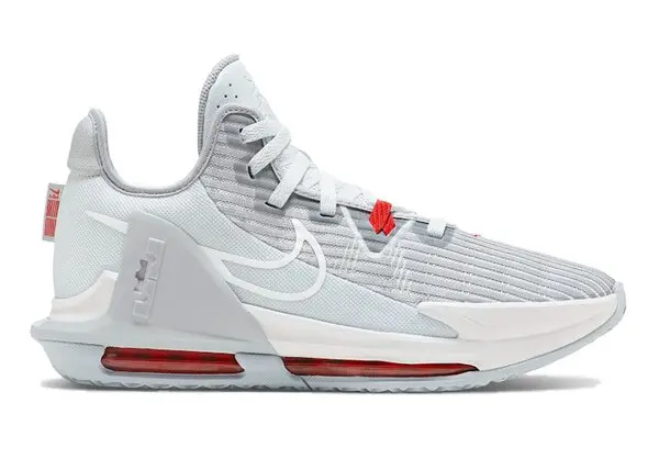 Nike Lebron Witness Sneakers - Platinum/university Red/white