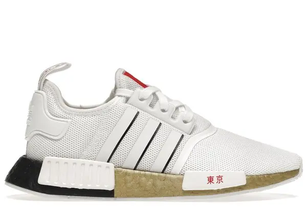 Adidas Nmd R1 United Sneakers Tokyo - White/black/solar Red