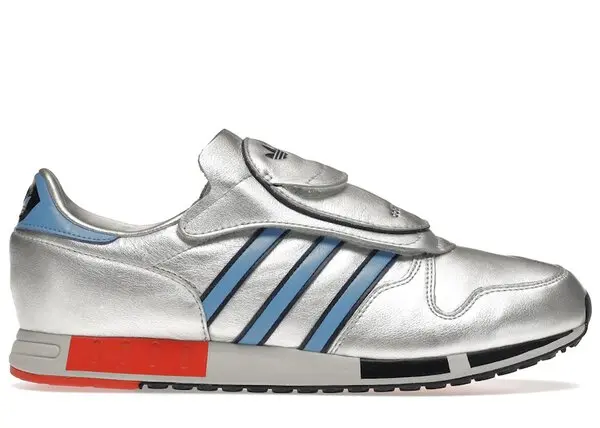 Adidas Micropacer Og Sneakers - Metallic Silver/light Red
