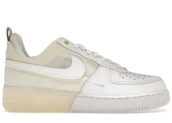 Nike Air Force 1 React Sneakers - White/coconut Milk