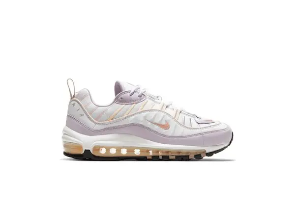 Nike Air Max 98 Sneakers - White/crimson Tint/iced Lilac