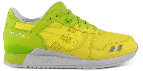 Asics Gel-lyte Iii Slam Jam Sneakers - Yellow/green