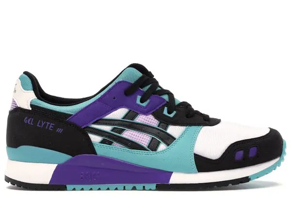 Asics Gel-lyte Iii Sneakers - White/techno Cyan
