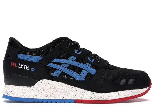 Asics Gel-lyte Iii Sneakers - Black/blue