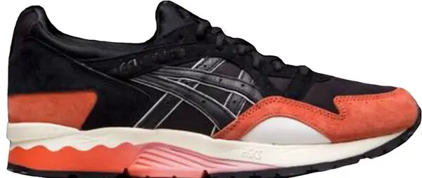Asics Gel Lyte V Bait Misfits Sneakers - Black/deep Orange