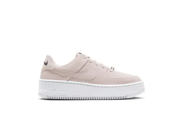Nike Air Force 1 Sage Low Sneakers - Barely Rose/white