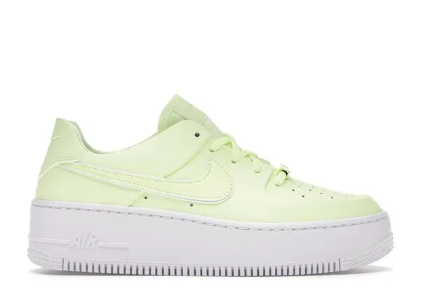 Nike Air Force 1 Sage Low Sneakers - Barely Volt/white