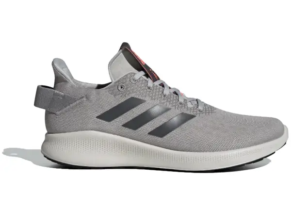 Adidas Sensebounce + Street Sneakers - Grey Two/grey Six/signal Coral