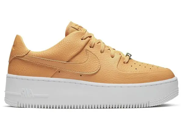 Nike Air Force 1 Sage Low Sneakers - Copper Moon/white/starfish