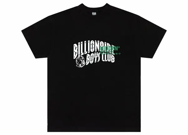 BILLIONAIRE BOYS CLUB X Hidden Ppf Classic Curve Logo Tee - Black ...