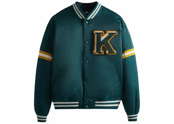 Kith Satin Bomber Jacket - Fairway