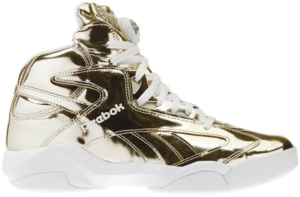 REEBOK Shaq Attaq Platinumin High-top Sneakers