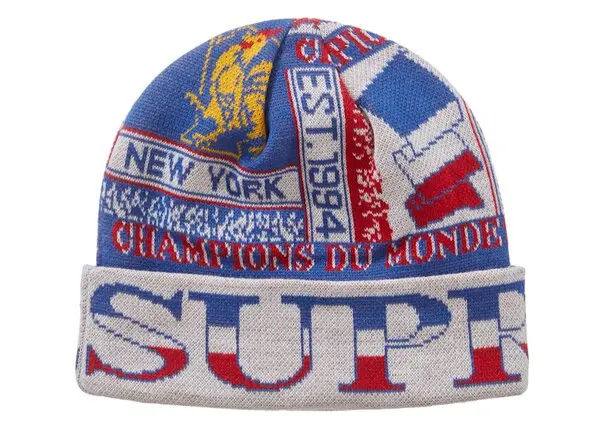 Supreme Scarf Beanie - White