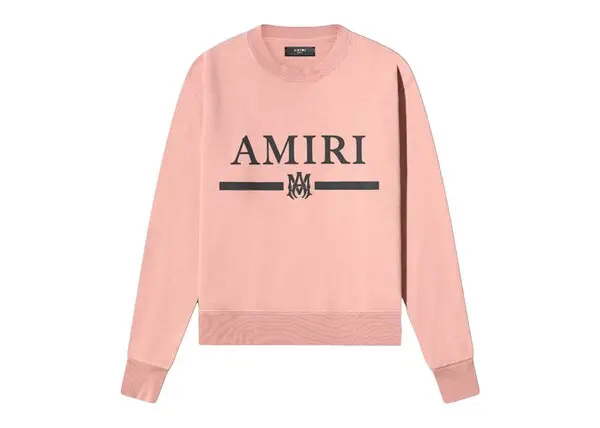 Amiri Core Logo Bar Crewneck Sweatshirt